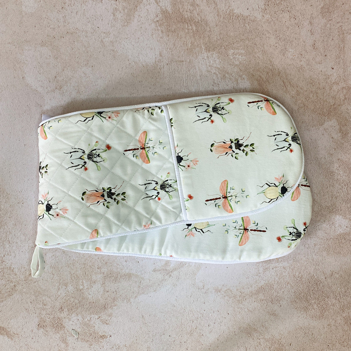 Oven Gloves | Split Beetles – Owl in the moss